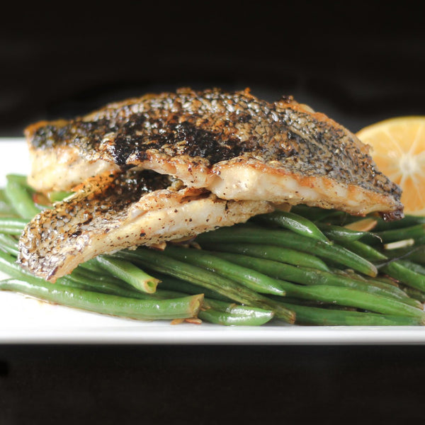 Black Sea Bass Filets Atlantic – Chef's Box by Land & Sea